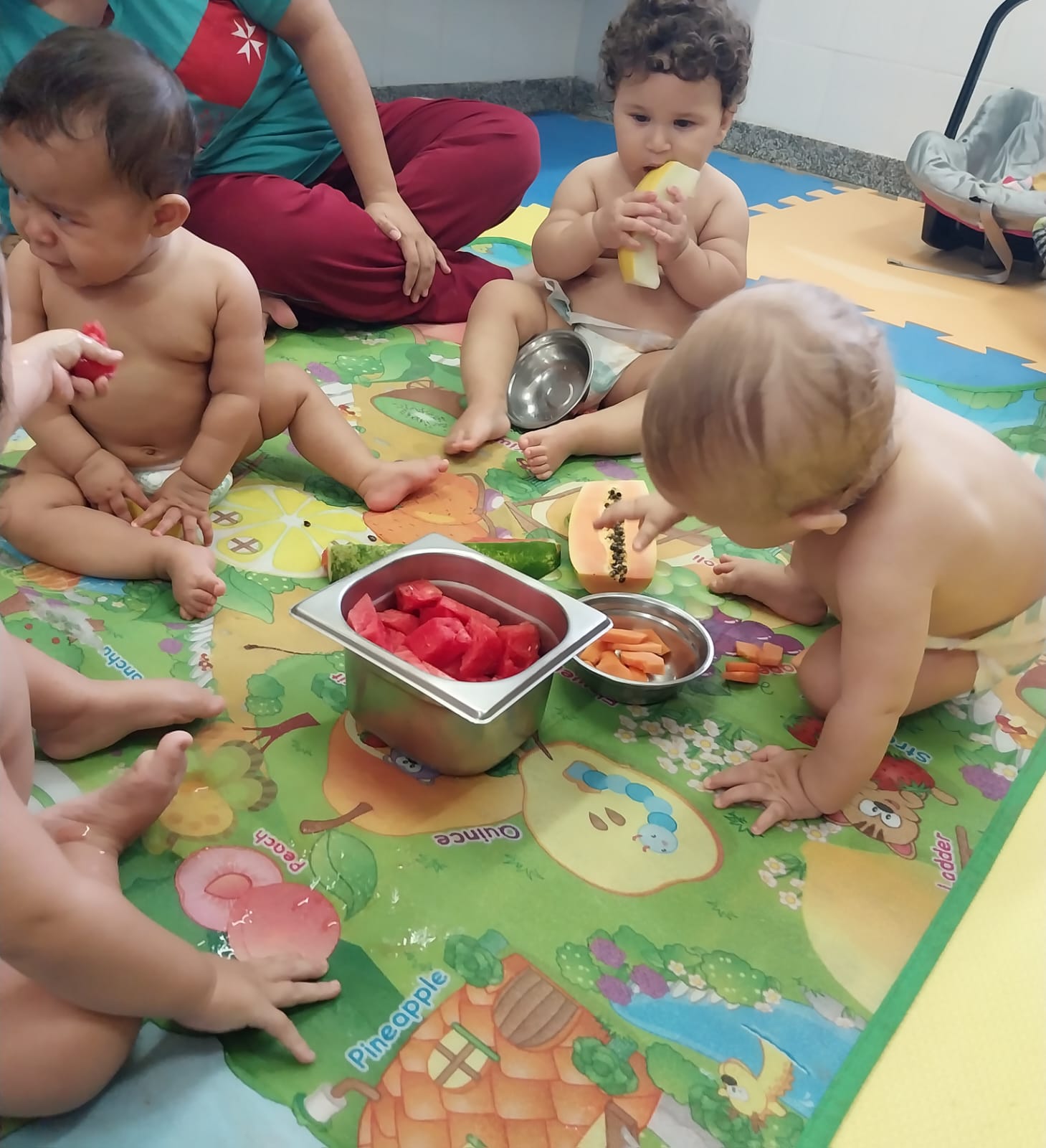 Pica-Pau Branco: Conhecendo as frutas: atividade realizada com a turma ...
